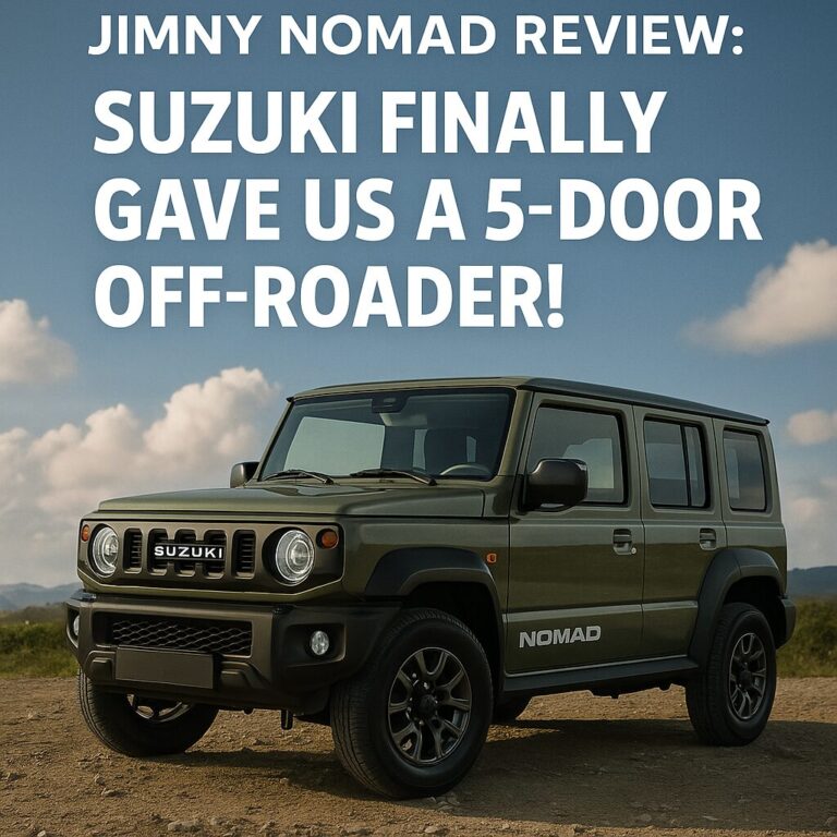 Jimny Nomad Review: Suzuki Finally Gave Us a 5-Door Off-Roader! - 沖縄地元民 ...